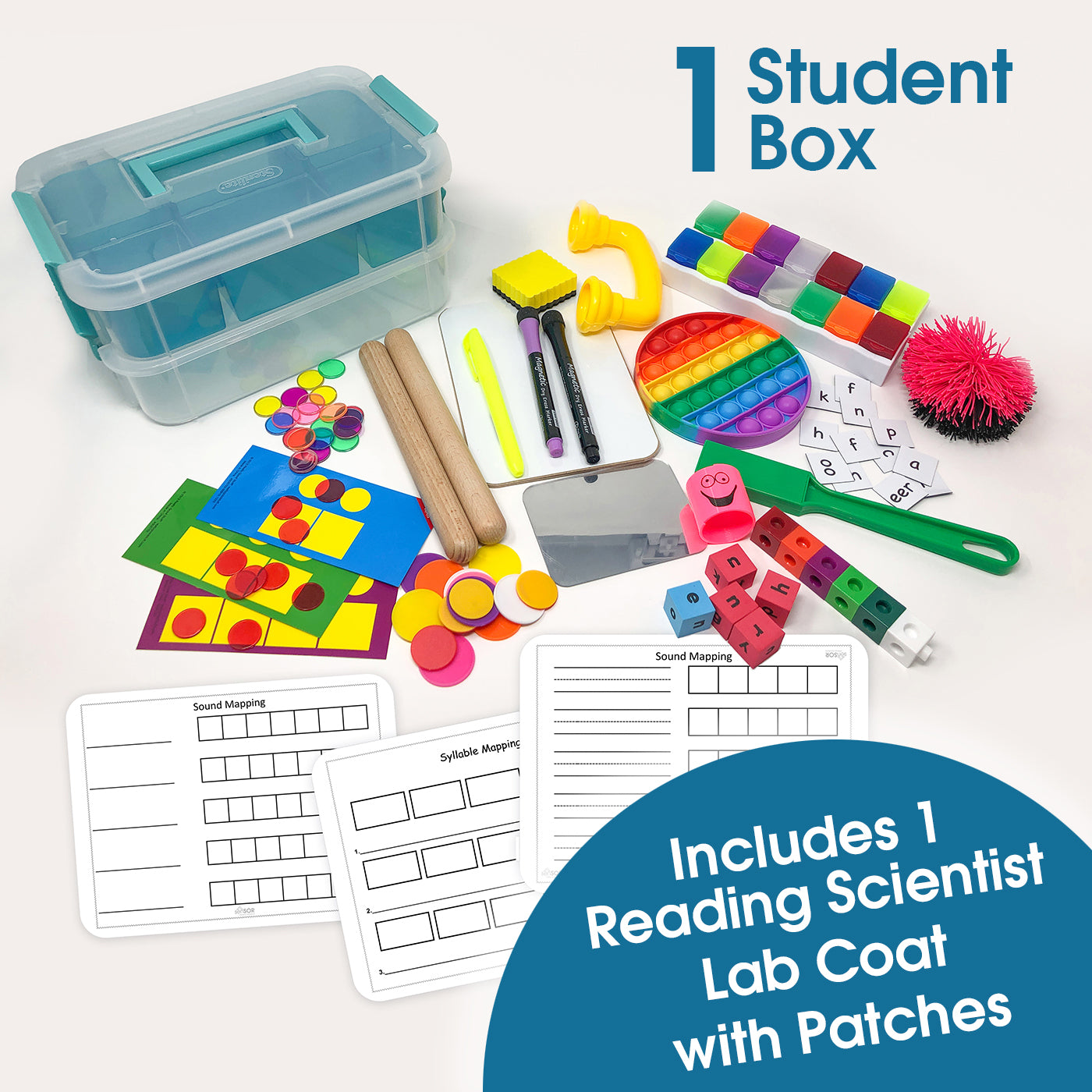 Deluxe Junior Structured Literacy Set (For 1 Student) – SenSOR Literacy ...