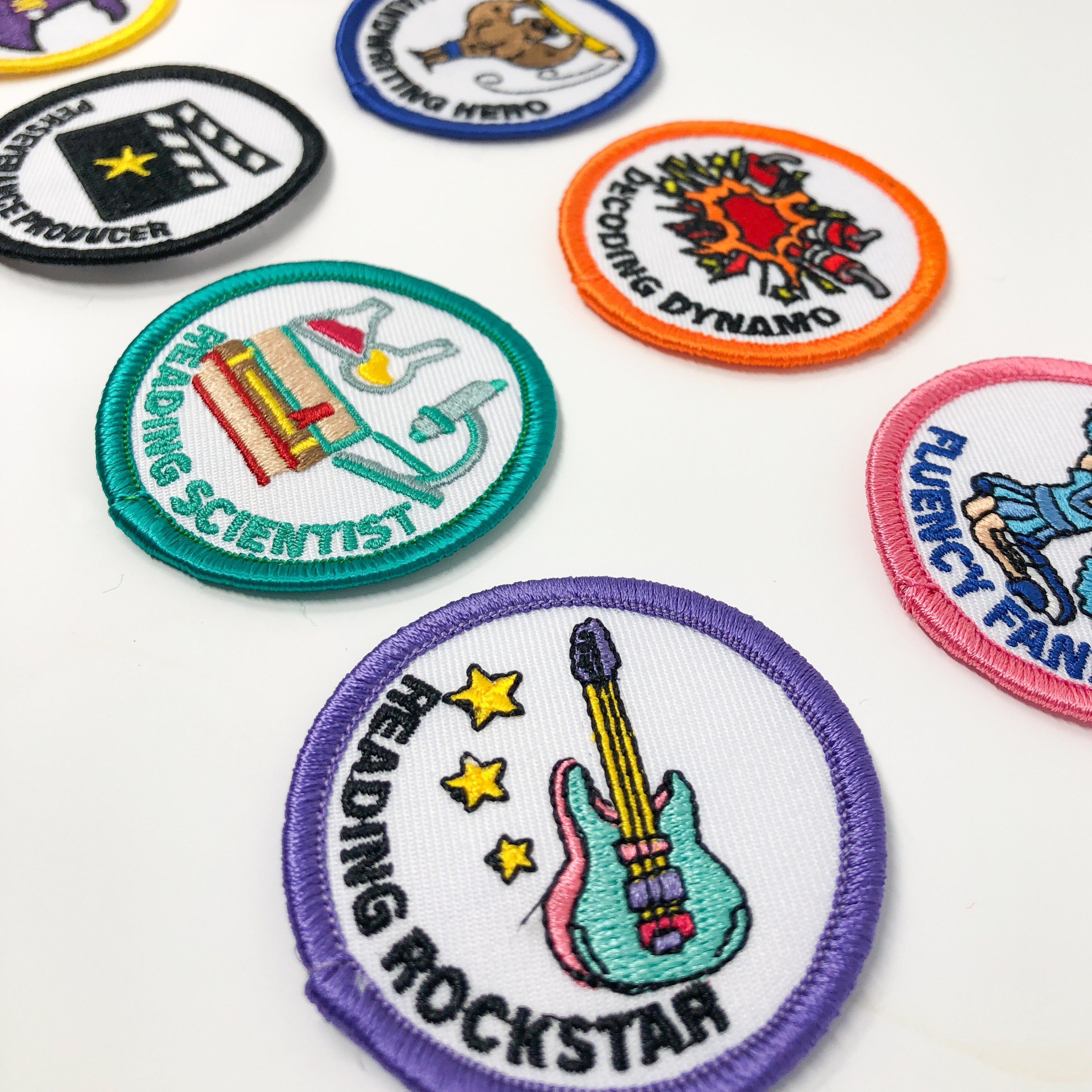 Reading Scientist Lab Coat and Achievement Patches (One Student Set ...